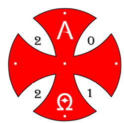 Deals on Red Flared Cross Paschal Easter Candle - 70 X 600MM | Compare ...