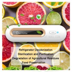 Dirose M9 MINI Refrigerator Purifier Ozone Generator Portable Odor ...