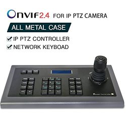 LEFTEK Network Keyboard Ip Keyboard 4D Ip Ptz Controller With Lcd Monitor Display Onvif Protocol ...