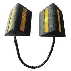 Drop Zone Industries DZI Rubber Wheel Chock stop Block Set - Various ...