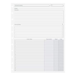 Deals on Levenger Circa Project Planner Refill Sheets 100 Letter ...