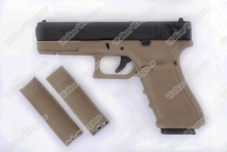 Deals on WE Tech Glock 18 Gen 4 Airsoft Green Gas Blow Back Pistol ...
