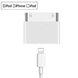 30 Pin Adapter 8 Pin Female To 30 Pin Male Works With Smartphones Cars ...