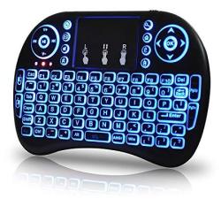 FAVI Multi-touch MINI Keyboard & Mouse Updated 2019 Model MINI Wireless ...