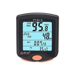 Vgeby Bike Computer Water Resistant Bicycle Odometer Speedometer With ...