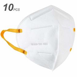 N95 FFP2 PM2.5 Anti Air Pollution Face Mask With Respirator Headband Dustproof Mask Activated ...