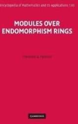 Modules Over Endomorphism Rings Hardcover Prices | Shop Deals Online ...