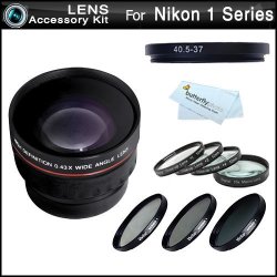 Essential Lens Kit For Nikon 1 J1 Nikon 1 V1 Nikon 1 J2 Nikon 1 J4 ...