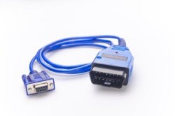 OHP Kkl Com RS232 Serial Port OBD2 Diagnostic Kl K-line Interface Cable ...