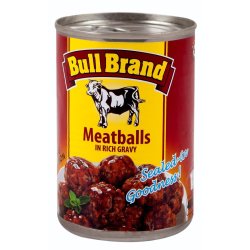 Bull Brand - Canned Meatballs In Rich Gravy 400G Prices | Shop Deals ...