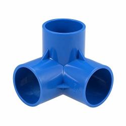 Deals on Pipe Fittings 3 Way Elbow Pvc Fitting 40MM Socket Tee Corner ...