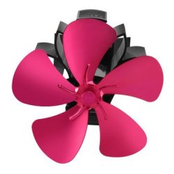 Deals on 7.1INCH 1500RPM 5 Blade Fireplace Fan Winter Warm Stove Heater ...