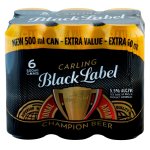 Carling - Black Label 500ML Can 6 Pack Prices | Shop Deals Online ...