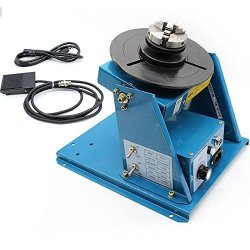 Rotary Welding Positioner Turntable Table 2.5 3 Jaw Lathe Chuck 2-10R ...