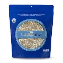 Clear Size 00 Empty Gelatin Capsules By Capsuline - 5000 Count Prices ...