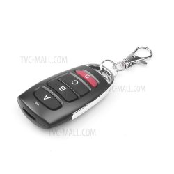433MHZ Wireless Remote Control 4 Channel Garage Gate Door Opener Clone Cloning Code Car Key ...