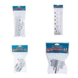 Multiplug 6 Way & 10 Way + Plug Adaptor 1X 3PIN 2X 2PIN & 1X 3PIN 2X ...