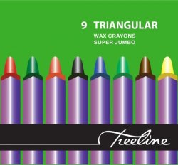 Treeline Wax Crayons Triangle C9 Jumbo | Reviews Online | PriceCheck