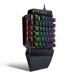Redragon K583 One Handed Rgb Backlit Mechanical Gaming Keyboard 44 Key ...